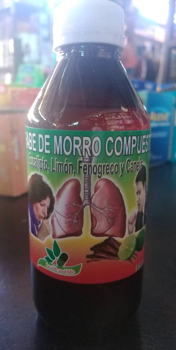Jarabe de morro compuesto en quezaltepeque