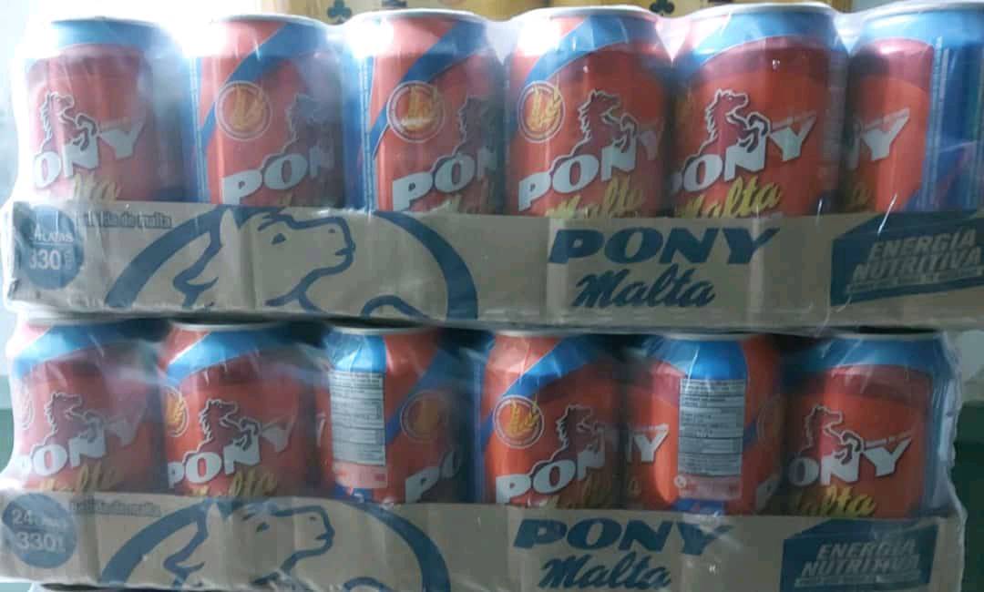 Pony malta en lata en Nueva Loja