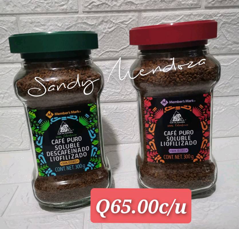 Café instantáneo colombiano en Huehuetenango