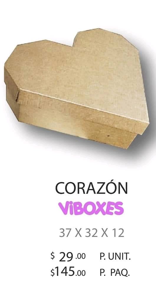 Caja corazón en Guadalajara