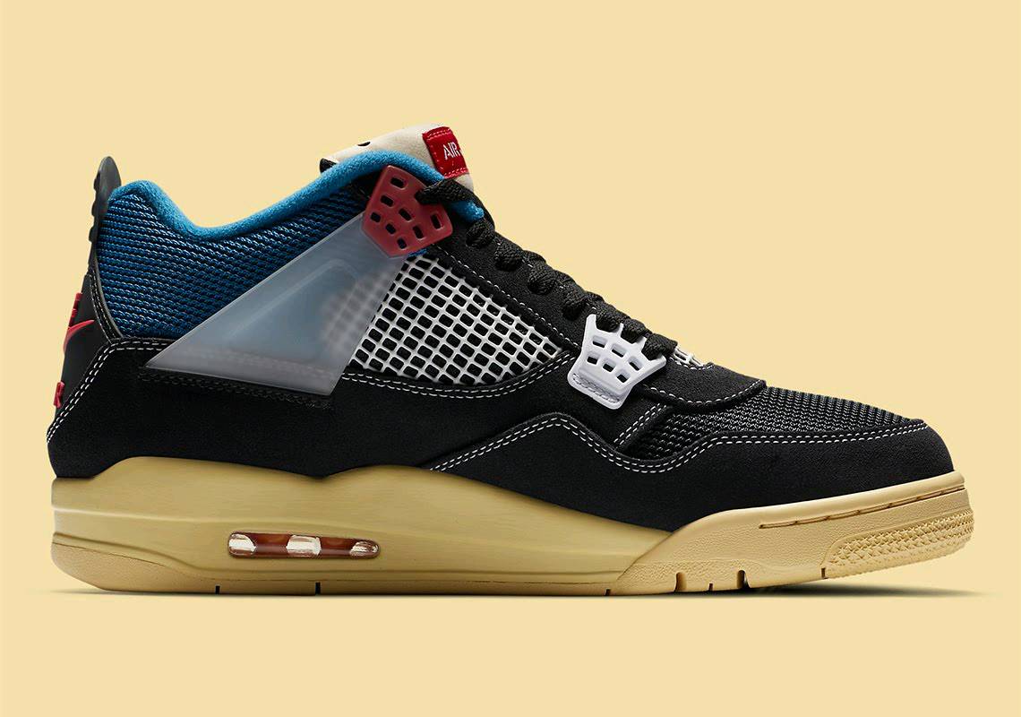 Air Jordán Retro IV x "Unión LA" "Off Noir" en Quito