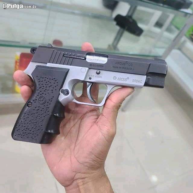 PISTOLA ARCUS 98DA CALIBRE 9MM OPTIMA CONDICIONES TRAMISTE en San Pedro ...