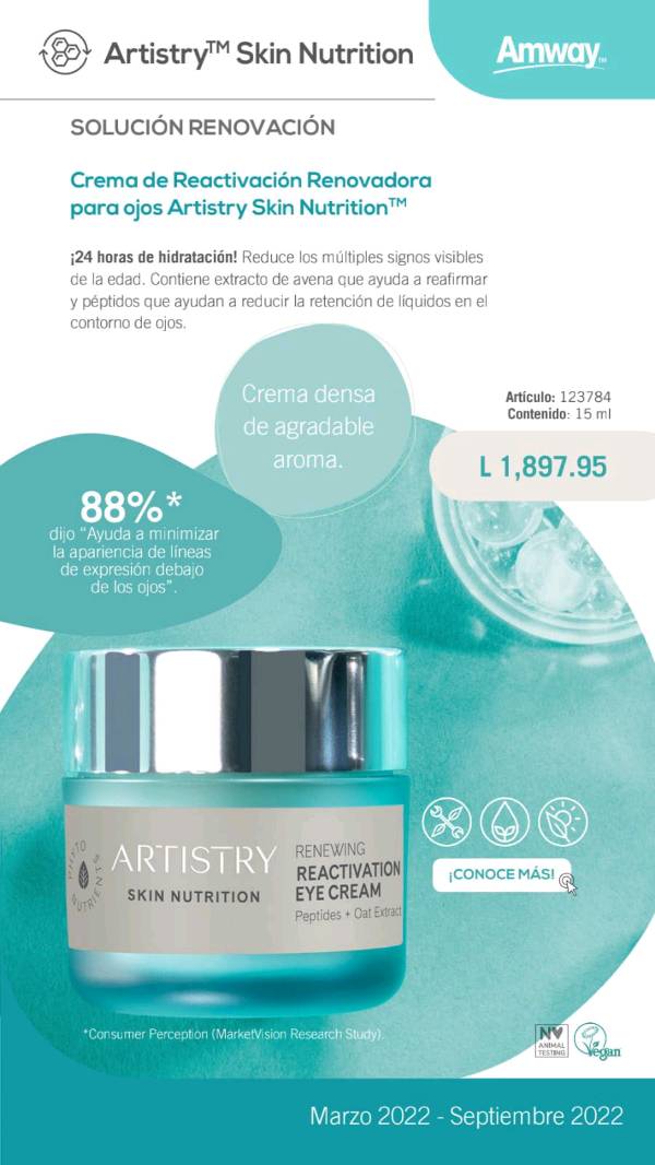 Crema de Reactivación Renovadora en San Pedro Sula