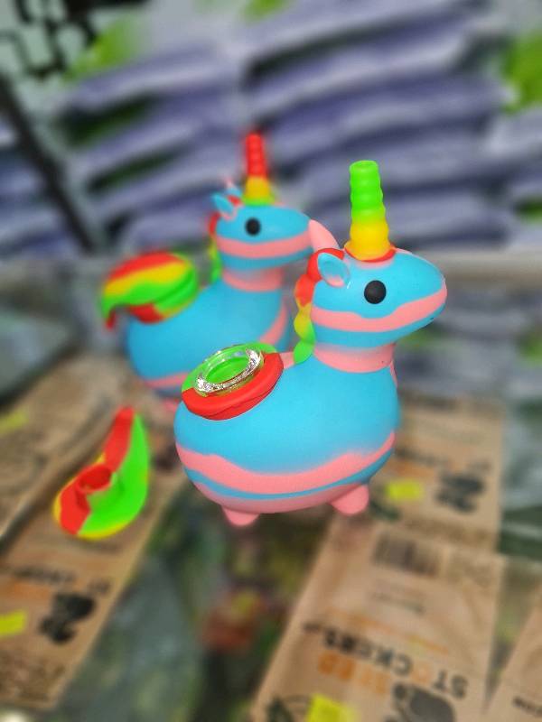 Mini bong unicornio en Estación Central