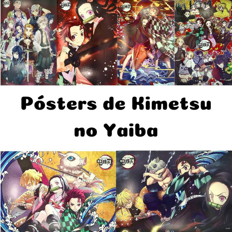 Pósters de Kimetsu no Yaiba en Panama