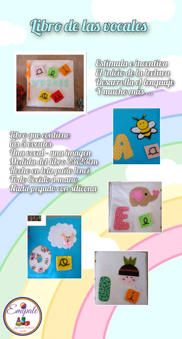 Libro de las vocales en Lima