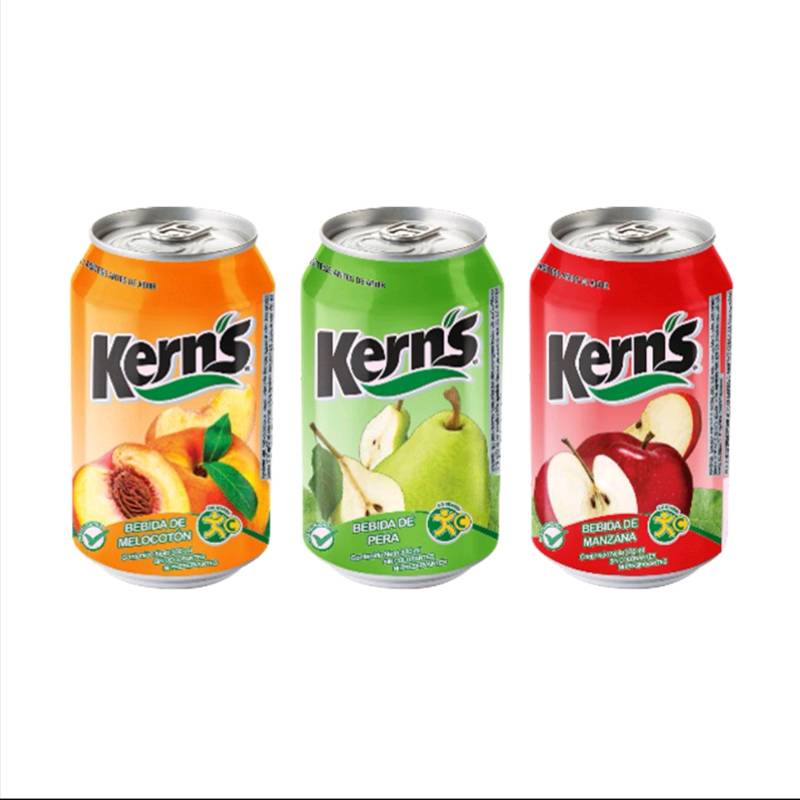 JUGO EN LATA Y CAJITA KERNS (TODOS LOS SABORES) en La Ceiba