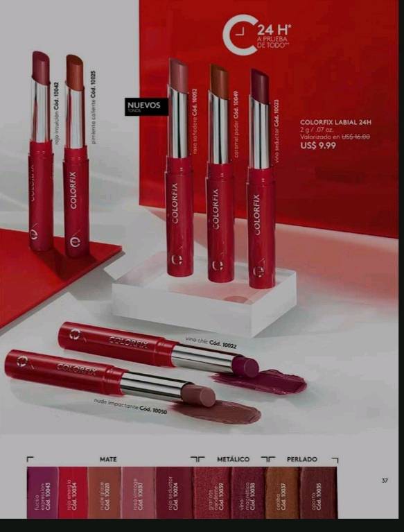 Labiales COLORFIX 24 HORAS A PRUEBA DE TODO en Cochabamba