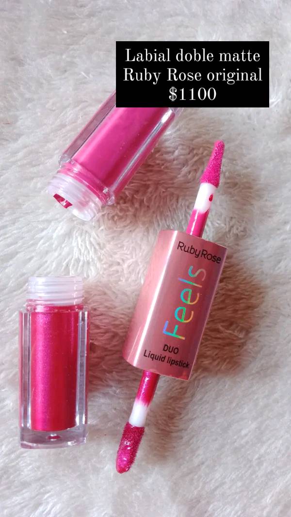 Labial doble Ruby Rose original en Eldorado
