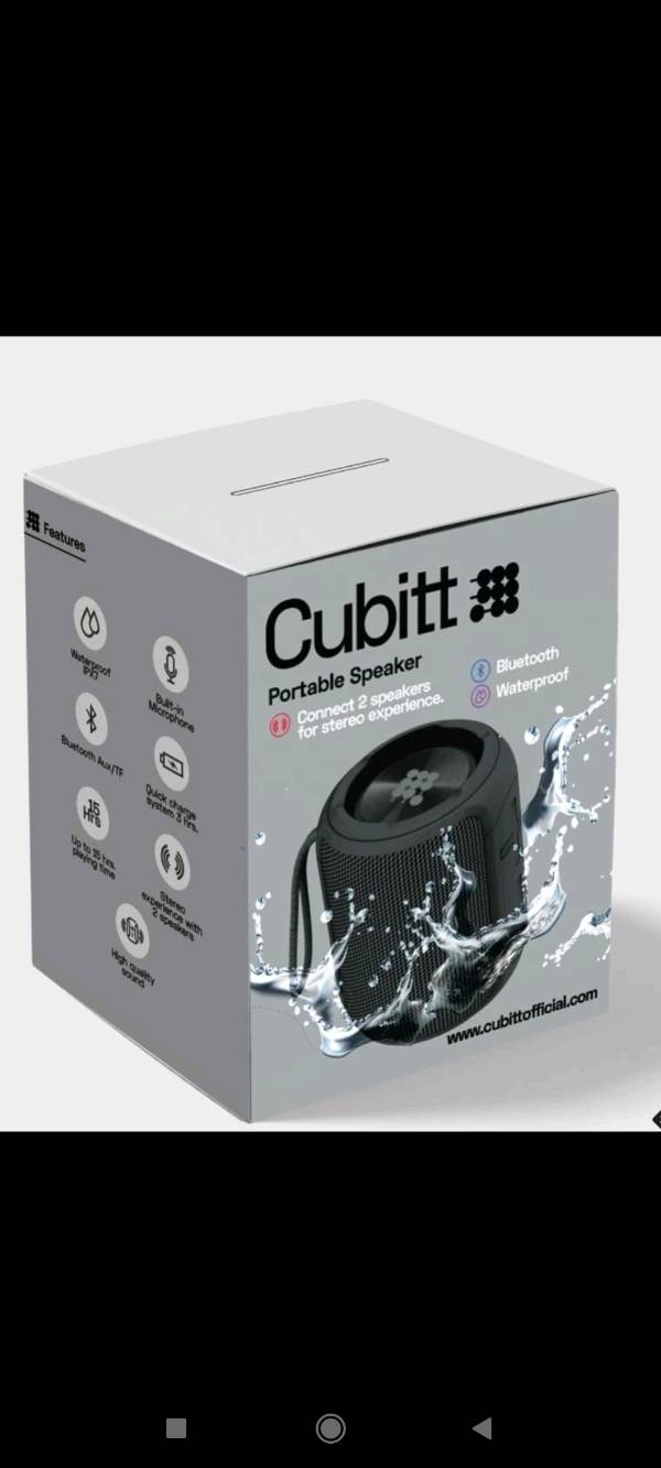 CORNETA BLUETOOTH PORTATIL, CUBITT (🇺🇲) en Chacao