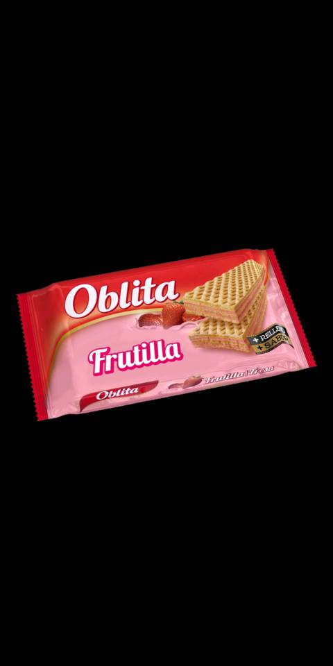 Obleas oblita frutilla x 50 g en