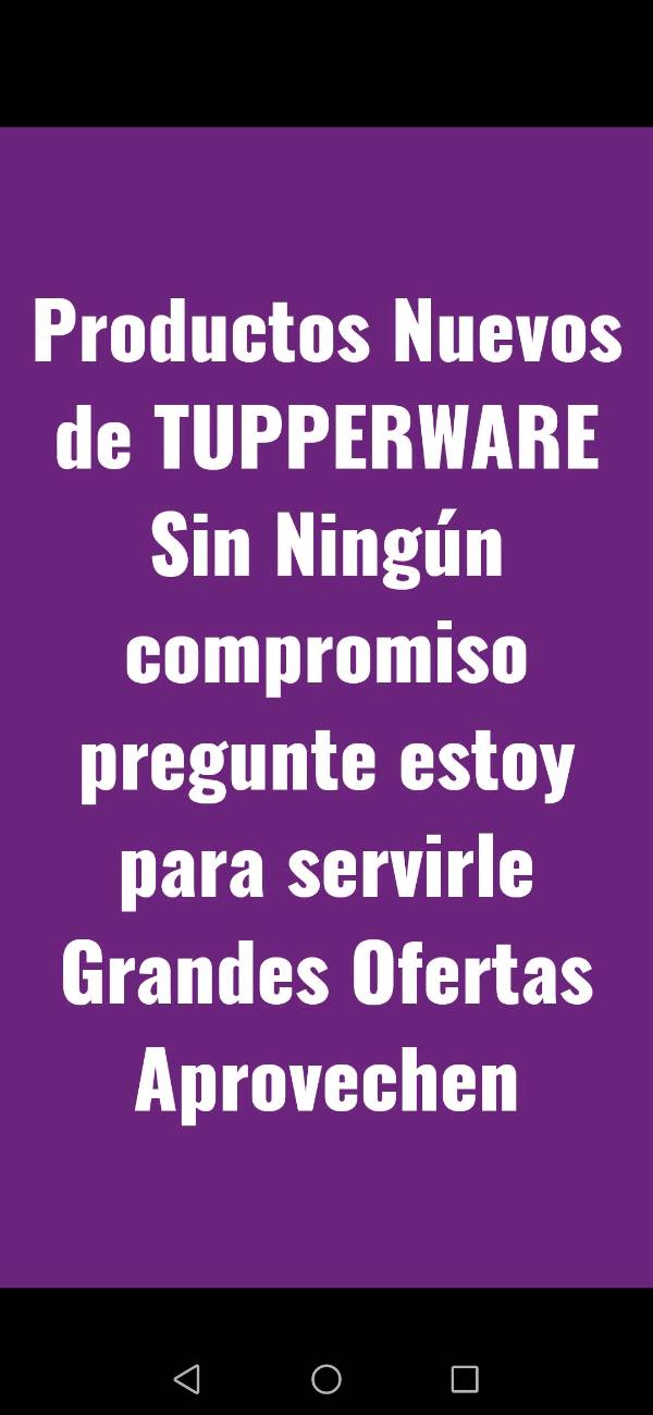 Ventas de TUPPERWARE en San Pedro Carcha
