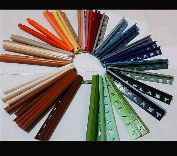 Perfil PVC para porcelanato en Ica