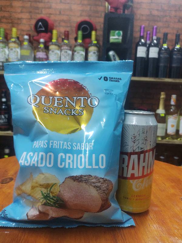Papas fritas Quento sabor asado criollo 100g. en Buenos Aires