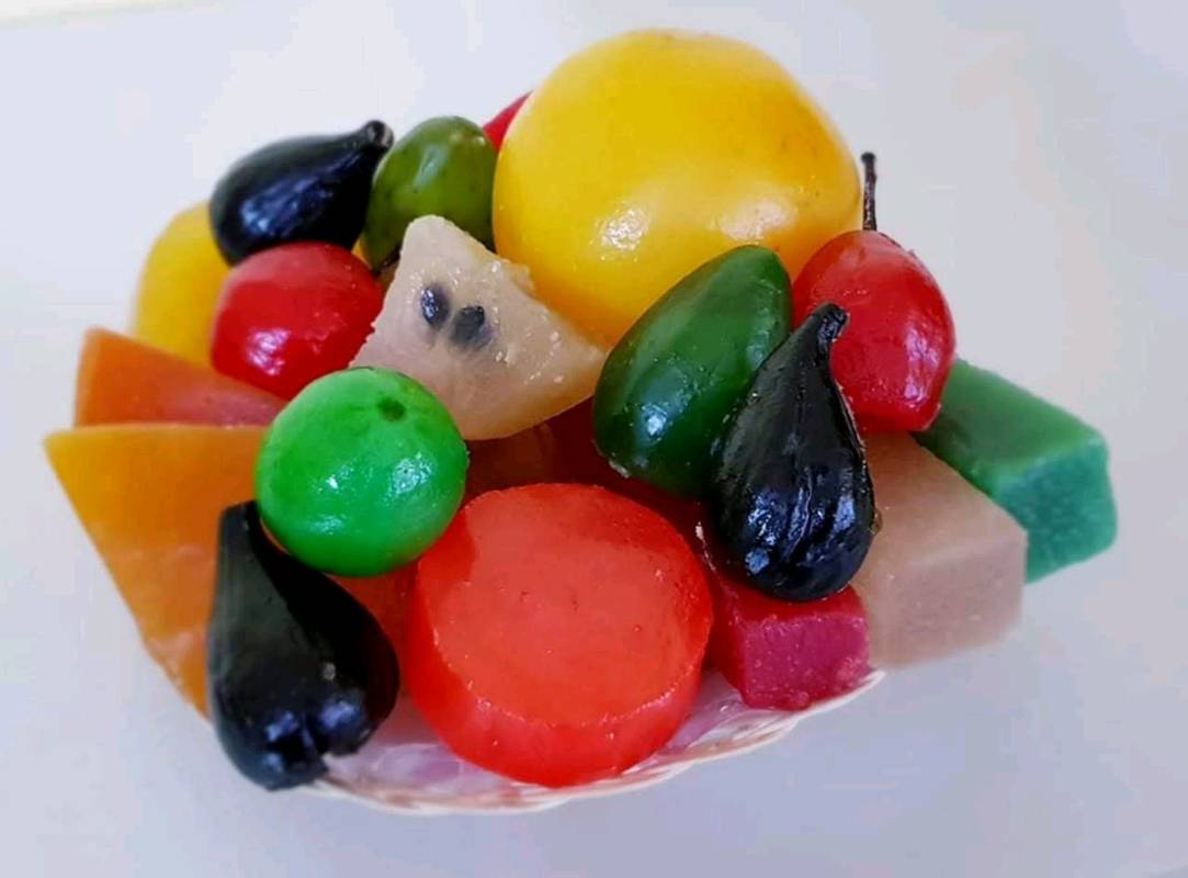 Surtido cristalizado en Oaxaca