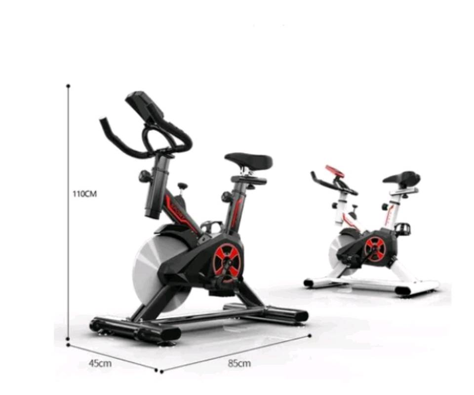 Bicicleta spinning con monitor frecuencia cardíaca 13kg en Medellin