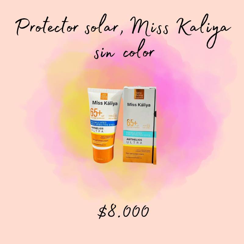 Protector Solar miss Kaliya en Barranquilla