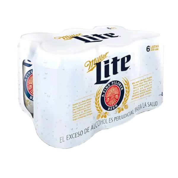 Cerveza Miller Lite lata en Talanga