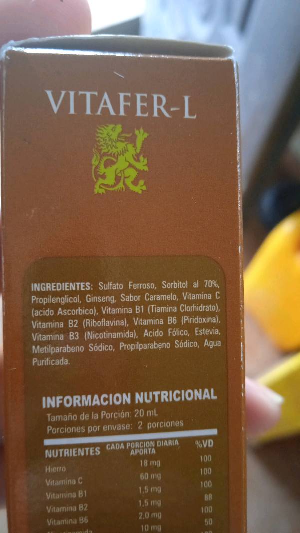 Vitafer, en sus tres presentaciones en Panama