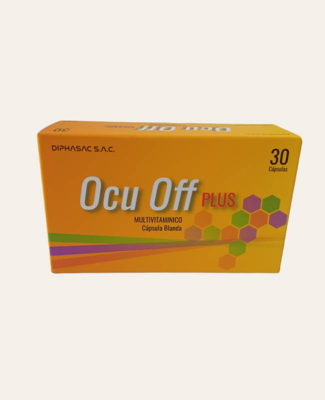 Ocu Off Plus multivitaminico x 30 tabletas en Huánuco
