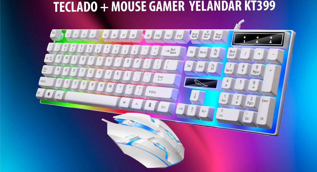 Teclado + Mouse Gamer Yelandar kT399 en Latacunga