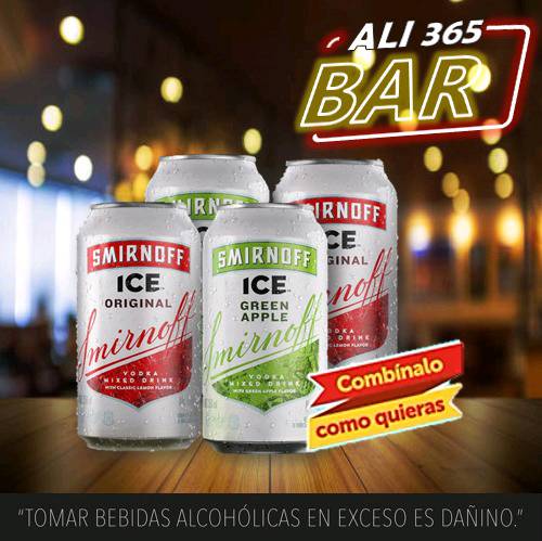Pack RTD SMIRNOFF Sabores 350 ml x 4 latas en Lima