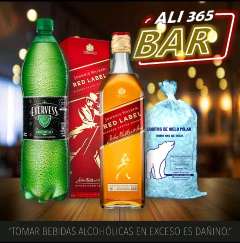 Whisky JOHNNIE WALKER Red Label 1 lt en Lima