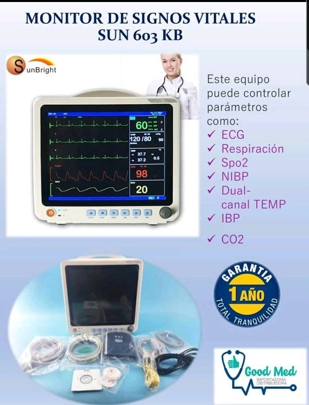 Monitor se signos vitales en santa cruz