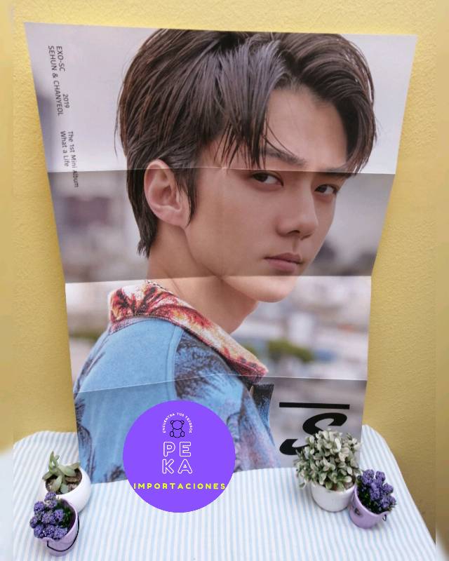 Poster Sehun album oficial en Comas