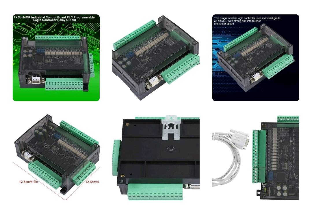 Controlador logico programable PLC FX3U 24MR en Boydton