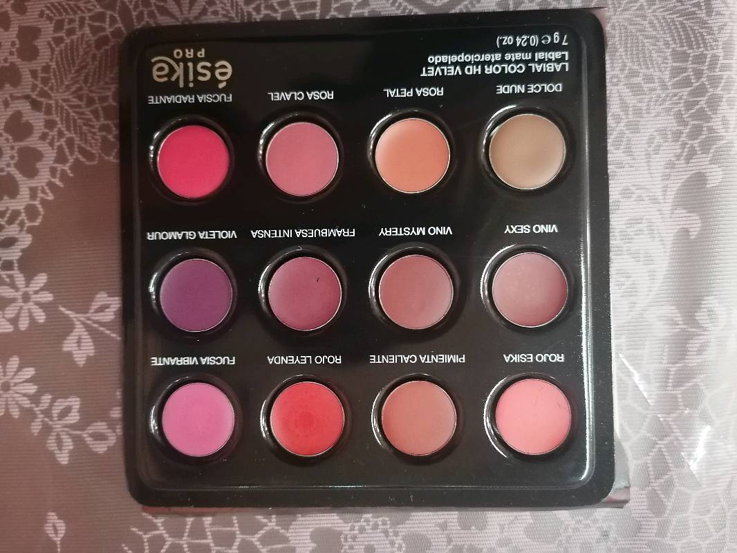 Paleta de labiales en La Paz