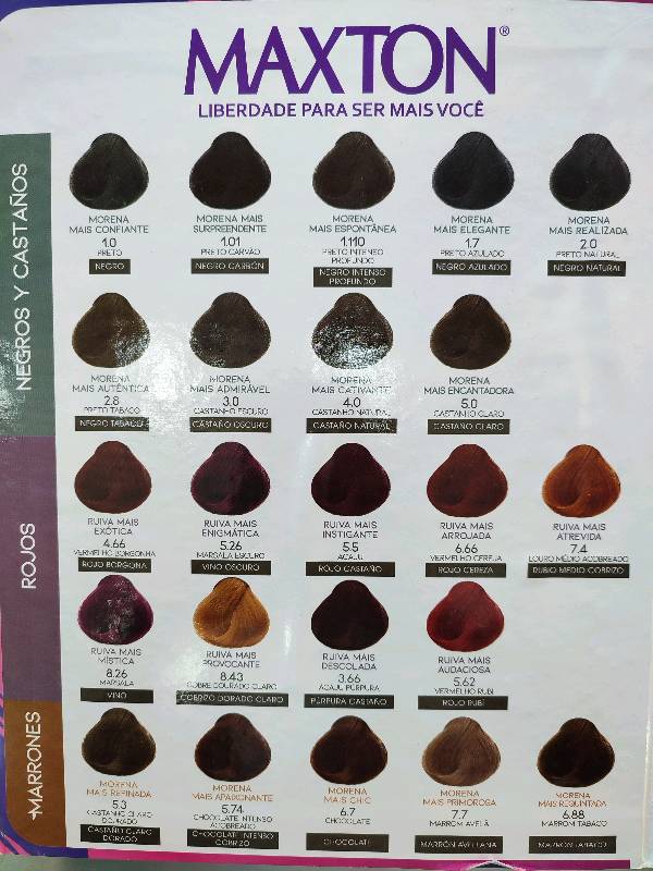 Tintes Maxton en Caracas