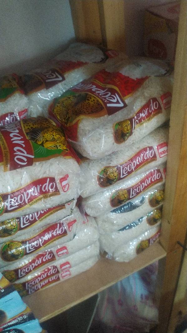 Arroz empacado en Bogota