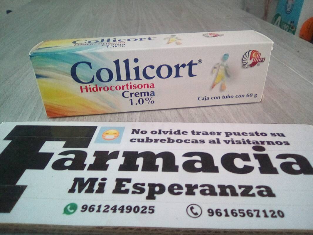 Hidrocortisona(collicort)1%/60g crema en San Cristobal de las Casas