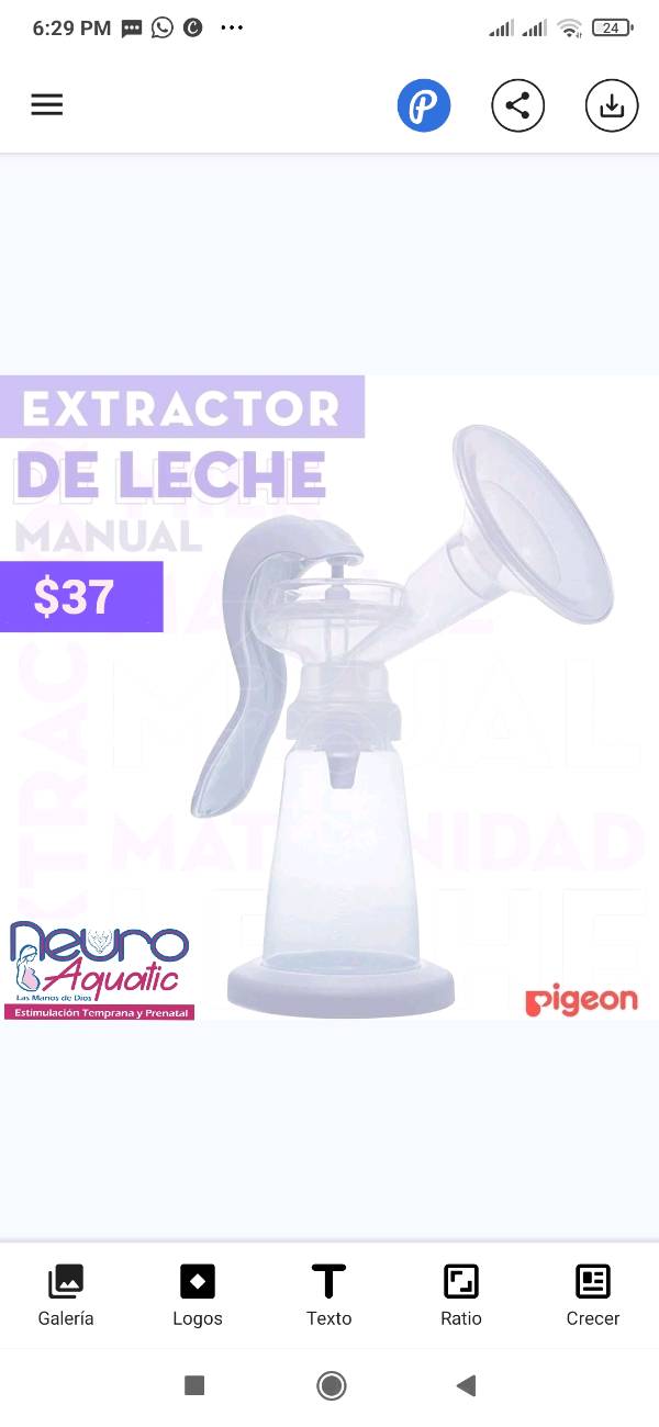 Extractor de leche en Quito