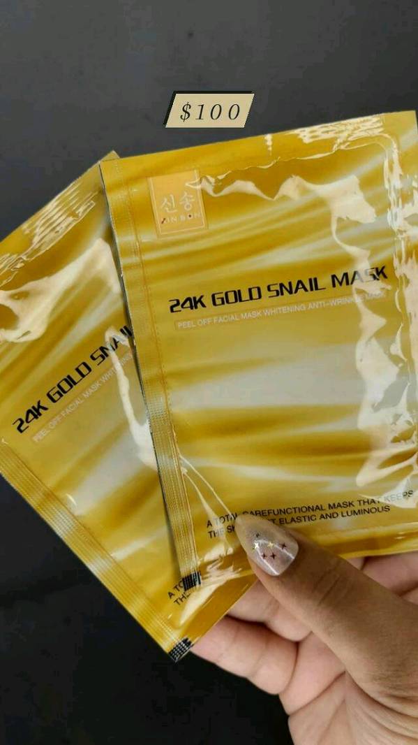 Mascarillas para el rostro gold snail en La Plata