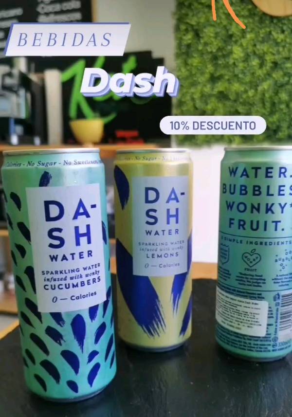 Bebidas Dash en alajuela