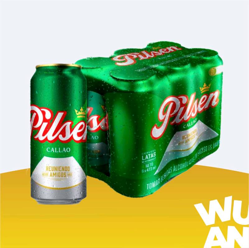 Cerveza Pilsen Callao Six Pack Lata 473 ml en Ayacucho Cerveza Pilsen Callao Six Pack Lata 473 ml en Ayacucho
