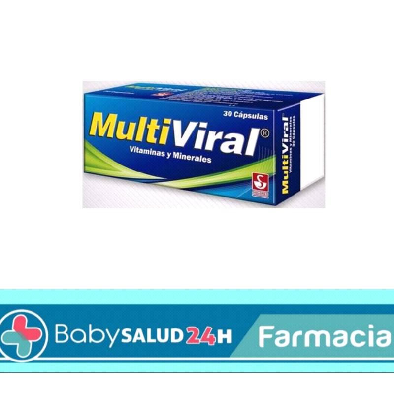MULTIVIRAL X 30 TABLETAS en Maturín