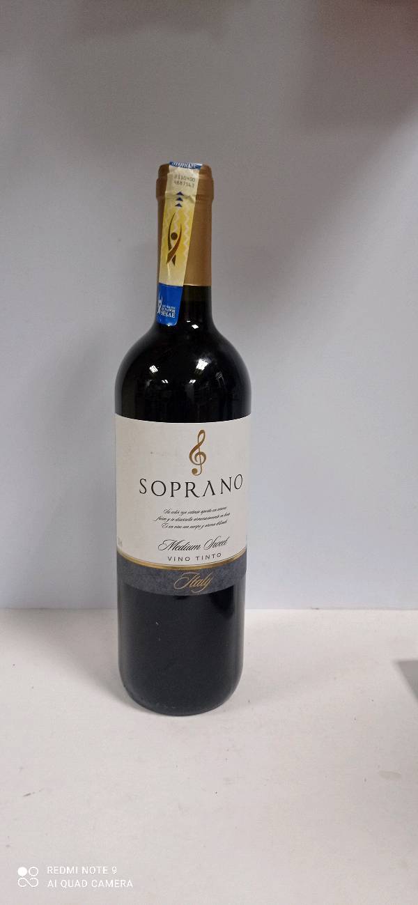 Vino tinto Soprano 750ml en Tarapoa