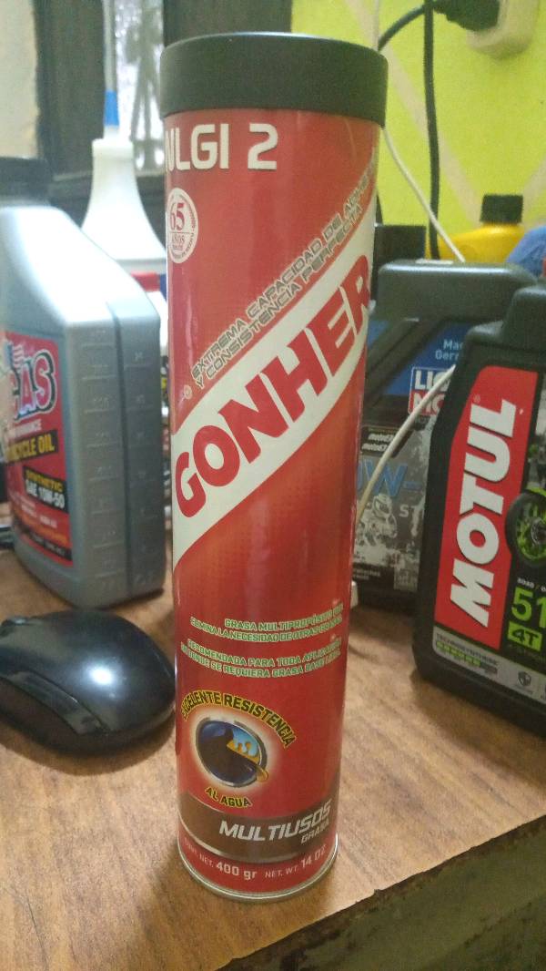 Grasa Ghoner tubo complejo de litio en Malacatan