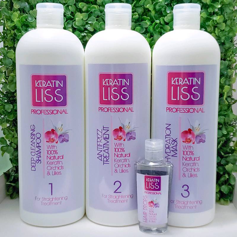 Kit Alisado Floriterapia Keratin Liss Litro en Huehuetenango