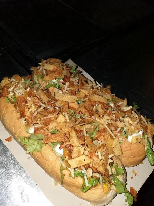 Panes con salchicha colombiana en Maracaibo