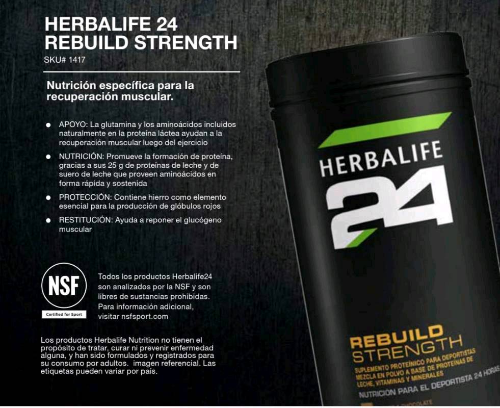 H24 REBUILD STRENGTH en Beni